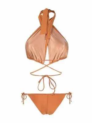 NOIRE SWIMWEAR High-shine Bikini Set