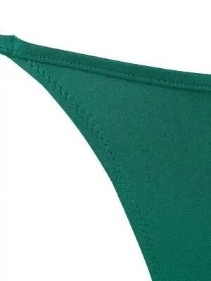 NOIRE SWIMWEAR Satin-finish Bikini Set