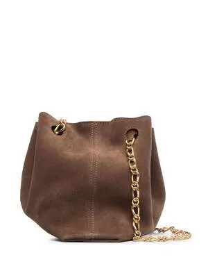 Nanushka Vegan-suede Chain-strap Tote Bag