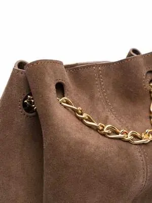 Nanushka Vegan-suede Chain-strap Tote Bag