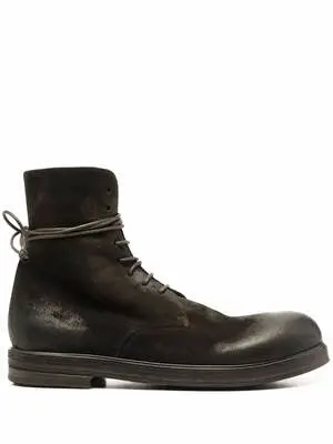 Marsèll Zucca Zeppa Leather Boots - Brown