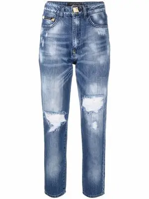 Philipp Plein Cropped Jeans For Women