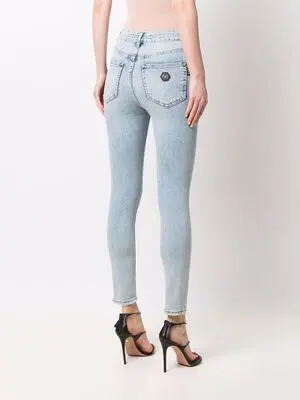 Philipp Plein Hexagon Skinny Jeans