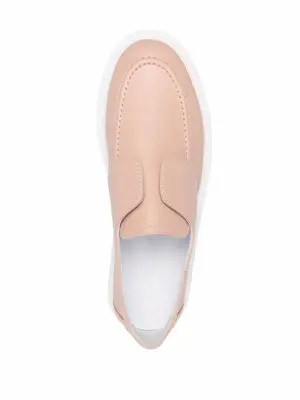 LE SILLA Two-tone Loafers - Neutrals