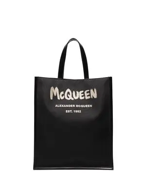 Alexander McQueen Logo Tote Bag