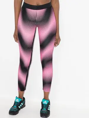 Rabanne Abstract-print Leggings