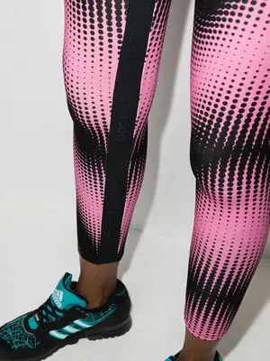 Rabanne Abstract-print Leggings