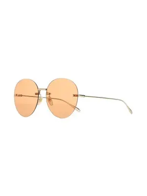 Gucci Round-frame Sunglasses - Gold