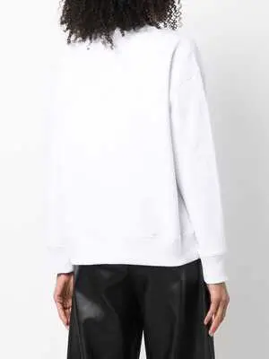 Valentino Garavani Embroidered Logo Cotton Sweatshirt