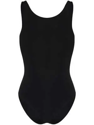 LIDO Sleeveless Tank Swimsuit - Black