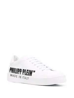 Philipp Plein Leather Low-top Sneakers
