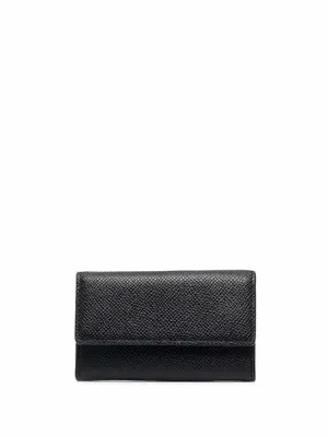 MAISON MARGIELA Four-stitch Key Chain Wallet - Black