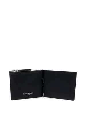 MAISON MARGIELA Four Stitches Leather Money Clip Wallet