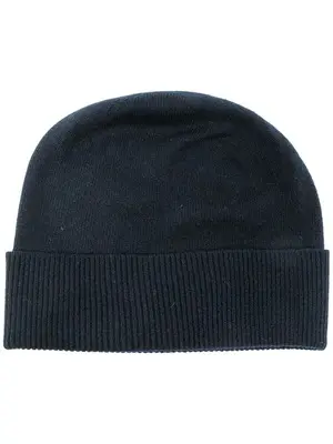 Pringle Of Scotland Ribbed Knit Beanie