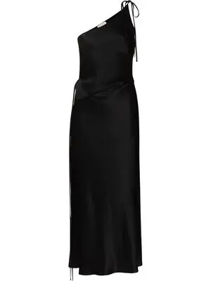 Matériel Asymmetric One-shoulder Dress