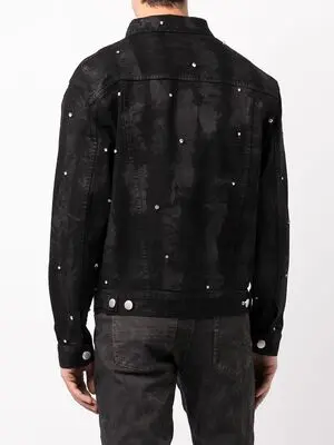GOD'S MASTERFUL CHILDREN Harley Embellished Denim Jacket