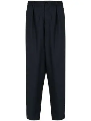 Marni Cropped Tapered Trousers - Blue