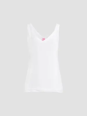 Lilly Pulitzer® Florin V-neck Tank Top White