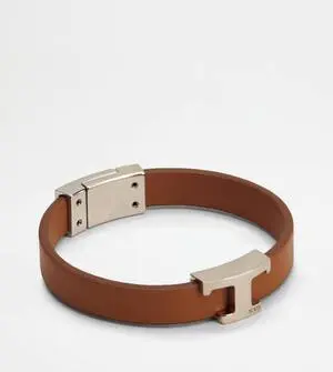 TOD'S T Timeless Leather Bracelet
