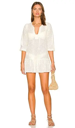 Eberjey Tessa Cover Up In White