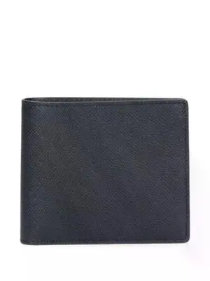 MAISON MARGIELA Four Stitches Grain-texture Bifold Wallet - Black