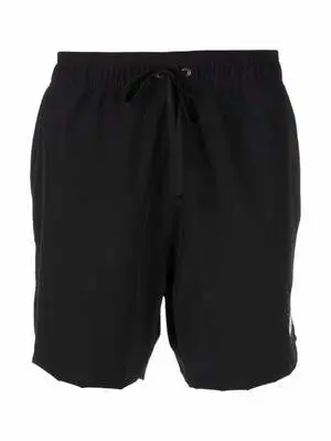 Amiri Logo-print Swimming Shorts - Black