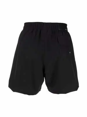 Amiri Logo-print Swimming Shorts - Black