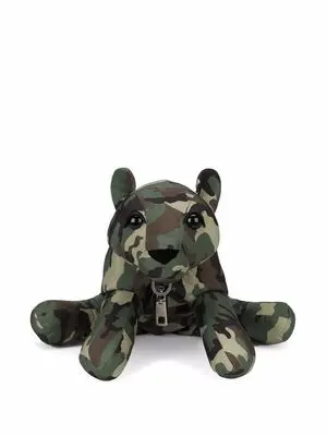 Dolce & Gabbana Camouflage-print Animal Silhouette Bag