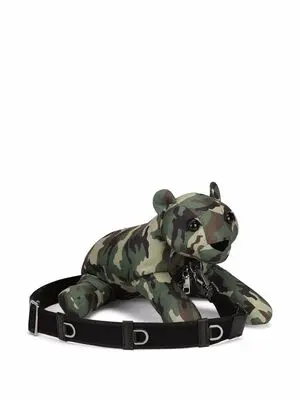 Dolce & Gabbana Camouflage-print Animal Silhouette Bag