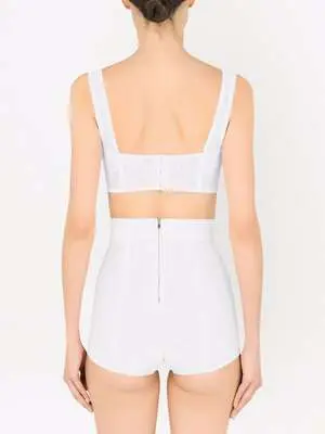 Dolce & Gabbana Corset Crop Top