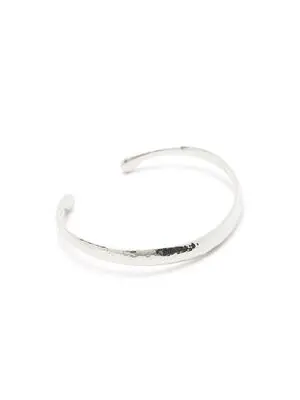 DOWER & HALL Curved Nomad Sterling- Bangle - Silver