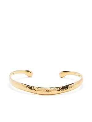 DOWER & HALL Curved Normad Bracelet - Gold