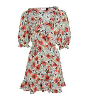 Rixo Nina Wrap Dress