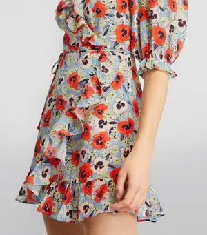 Rixo Nina Wrap Dress
