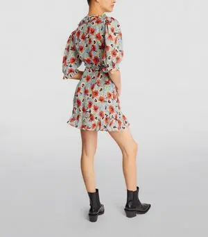 Rixo Nina Wrap Dress