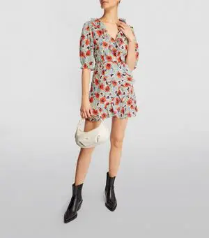 Rixo Nina Wrap Dress