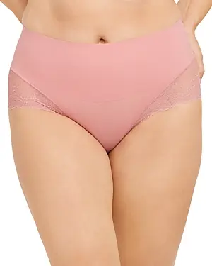 Spanx Undie-tectable Lace Hi-hipster Panty Ballet Rouge