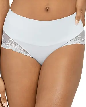 Spanx Undie-tectable Lace Hi-hipster Panty Stellar Blue