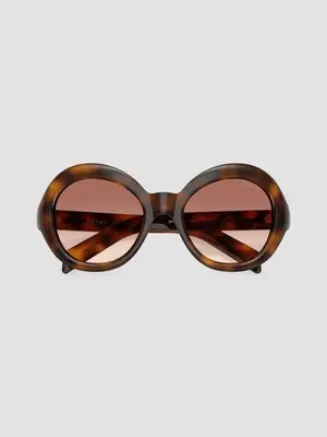Prada 53mm Round Sunglasses