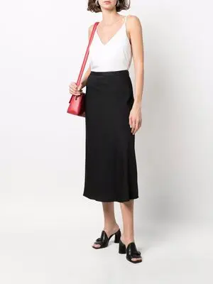 Calvin Klein Waistband Midi Skirt