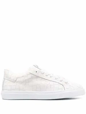 HIDE&JACK Crocodile-effect Low-top Sneakers