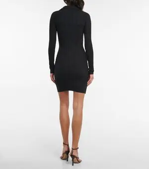 Helmut Lang Cotton-blend Minidress