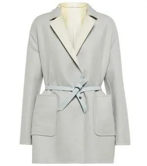 Loro Piana Loro Piana Jimi Reversible Cashmere Jacket Blue