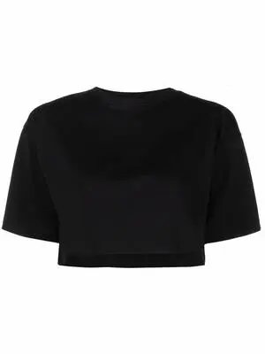Loulou De Saison Gupo Cropped T-shirt - Black