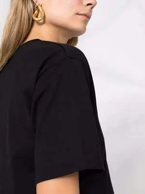 Loulou De Saison Gupo Cropped T-shirt - Black