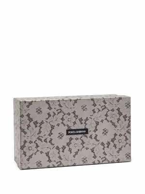 Dolce & Gabbana Bellucci Lace Pumps With Brooch - Grey