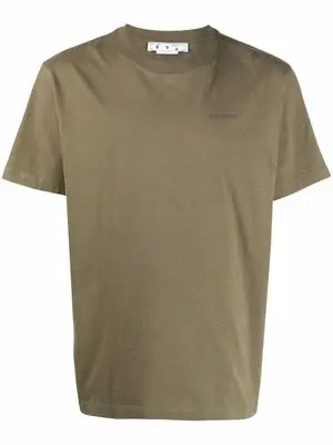 Off-White Logo-print T-shirt - Green