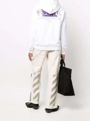 Off-White Graffiti-print Hoodie