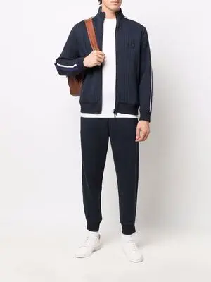 Giorgio Armani Ribbed Side-stripe Trousers