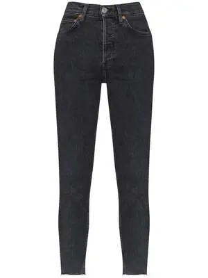 RE/DONE 90s High-rise Cropped Jeans